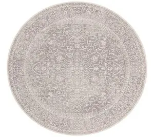 SAFAVIEH Reflection 670 Collection 6'7' Round Rug - One-color