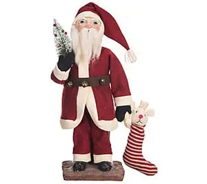 GALLERIE II Jules Santa Art Doll Figurine - One-color