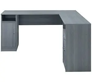 TECHNI MOBILI Functional L-shaped Computer Desk With Storage