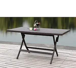 SAFAVIEH Dilettie Rectangle Folding Table