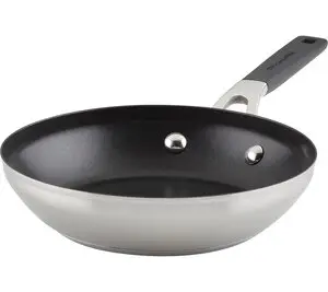 KITCHENAID 8' Stainless Steel Nonstick Frying P N - Silver