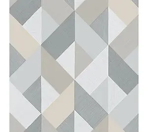 STACY GARCIA Marquetry Peel-and-stick Wall Paper Roll - One-color