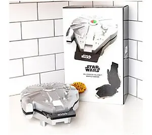 UNCANNY BRANDS Star Wars Deluxe Millennium Falcon Waffle Maker - One-color