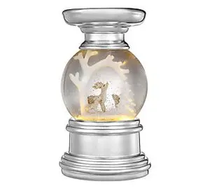 HAUTE DECOR 6.5' Snowburst Snow Globe With Deer - One-color