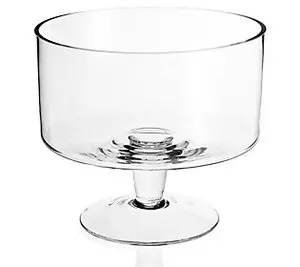 BADASH CRYSTAL 9' Lexington Mouth-blown Glass Trifle Bo Wl - One-color