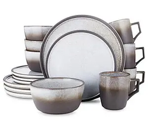 STONE + LAIN Vince 16-piece Stoneware Dinnerwar E Set - One-color