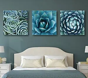 COURTSIDE MARKET Succulent 3-piece Canvas Set