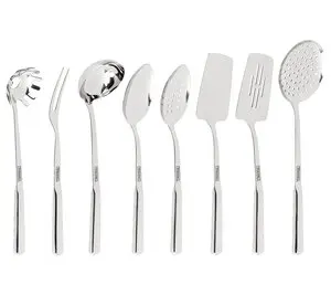 VIKING 8 Piece Stainless Steel Utensil Set - Silver