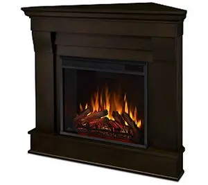 REAL FLAME Chateau Corner Electric Fireplace - One-color