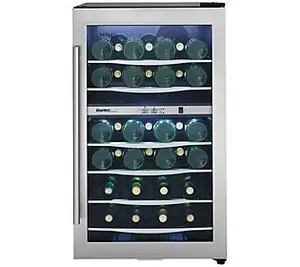 DANBY 38-bottle Dual Zone Free-standing Wine Co Oler - One-color