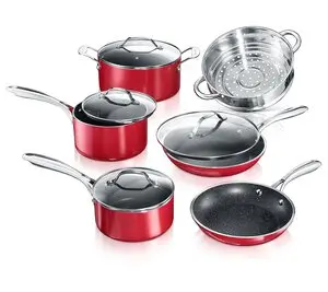 GRANITESTONE 10-piece Nonstick Cookware Set In D - One-color
