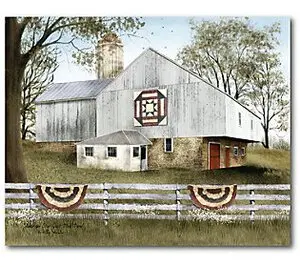 COURTSIDE MARKET Fourth Of July At The Farm 16' X 20' Canvas - One-color