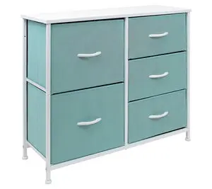 SORBUS Dresser With 5 Drawers - One-color