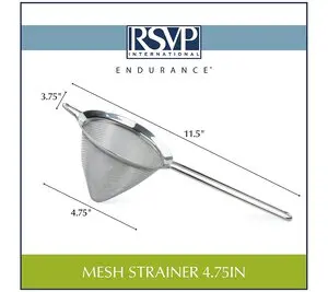 RSVP Endurance 4.75' Mesh Strainer