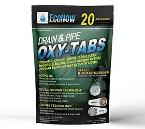 ECONOW Drain & Pipe Oxy-tabs Buildup Remover & Drain C Leaner Tablets - One-color
