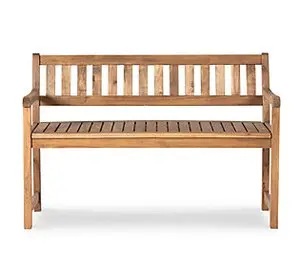 LINON Home Indoor/outdoor Sutton Teak Bench