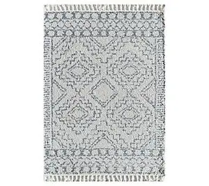 RUGS AMERICA Moon Ms40 Tribal Moroccan 8' X 10' Area Rug - One-color
