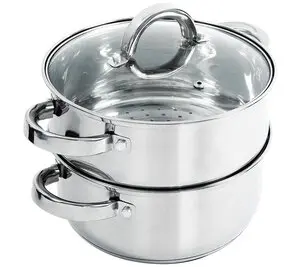 OSTER Hali 3-qt Stainless Steel Steamer With Li D - Silver