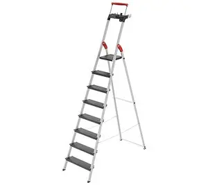 HAILO-WERK 8-step Aluminum Ladder - One-color