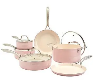 DENMARK TOOLS FOR COOKS Denmark 10-piece Monaco Cookware Set - One-color