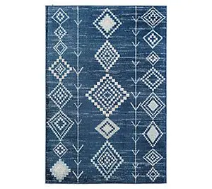 RUGS AMERICA Soleil Br15 Tribal Moroccan 5' X 'area Rug - One-color