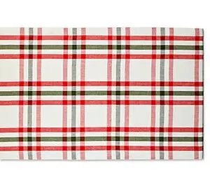 DESIGN IMPORTS 14' X 72' Nutcracker Plaid Table Runner