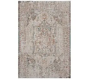 OX BAY TRADING CO. Ox Bay Faded Turkish Indoor/outdoor Area Rug 5' 3'x7'10 - One-color