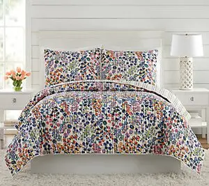 VERA BRADLEY Petite Floral King Quilt