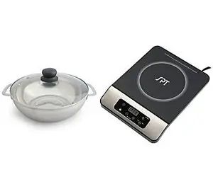 SPT 1650w Combo Induction Cooker & Pot - One-color