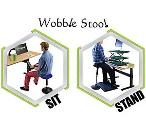 UNCAGED ERGONOMICS Wobble Stool Active Sitting & Standing