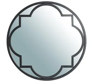 GLITZHOME Art Deco Modern Fusion Wall Mirror - One-color