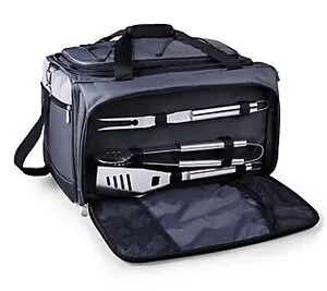 PICNIC TIME Buccaneer Portable Grill & Tote