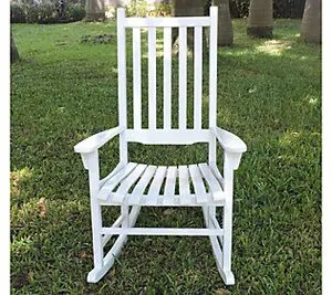 NORTHBEAM Traditional Rocking Chair White