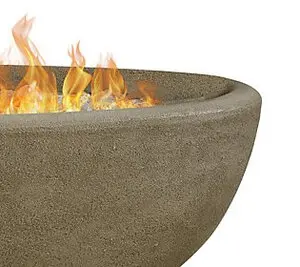 REAL FLAME Riverside Oval Propane Fire Bowl