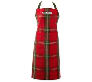 DESIGN IMPORTS Tartan Chef Apron - One-color