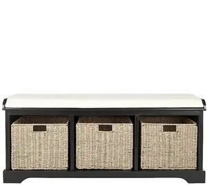 SAFAVIEH Lonan Storage Bench By - One-color