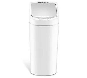 NINE STARS 1.9 Gal. Motion Sensor Trash Can
