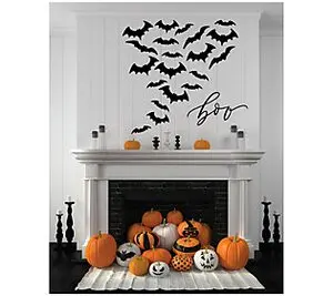 COURTSIDE MARKET Boo Bats 24x24 Decal - One-color