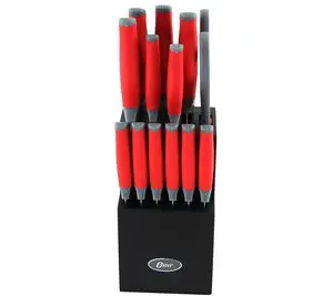 OSTER Lindbergh 14-piece Cutlery Set Red - One-color