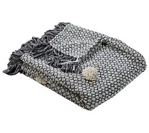 OX BAY TRADING CO. Ox Bay Trading & Supply Co. Puffed Up Throw Bla Nket