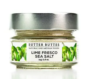 SUTTER BUTTES NATURAL AND ARTISAN FOODS Set Of 3 Lime Fresco Sea Salt - One-color