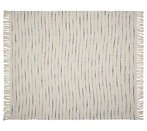 OX BAY TRADING CO. Ox Bay Trading & Supply Co. Interwoven Throw Bl Anket - One-color