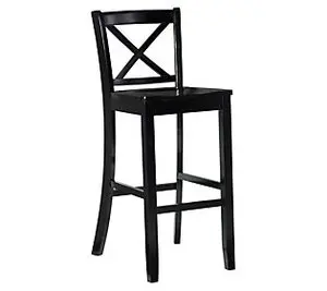 LINON Home Tate X Back Kitchen Bar Stool - One-color