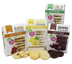 TOO GOOD GOURMET Set Of Cake Batter Cookies - One-color