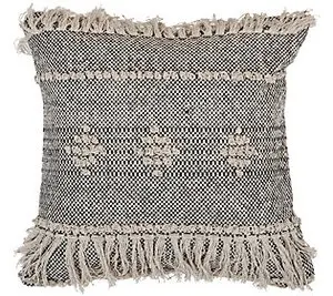 OX BAY TRADING CO. Ox Bay Trading & Supply Co. Trendy Gray Pillow - One-color