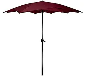 NORTHLIGHT 8.85' Lotus Umbrella With Hand Crank - One-color