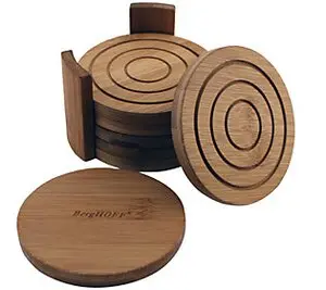 BERGHOFF Bamboo 7-piece Coaster Set