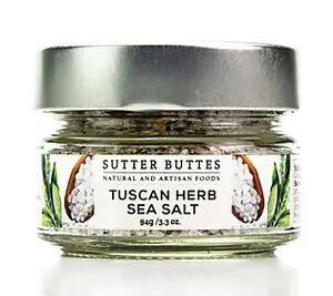 SUTTER BUTTES NATURAL AND ARTISAN FOODS Set Of 3 Tuscan Herb Sea Salt - One-color