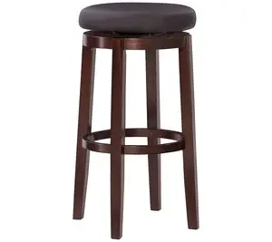 LINON Home Clea Backless Swivel Seat Bar Stool - One-color