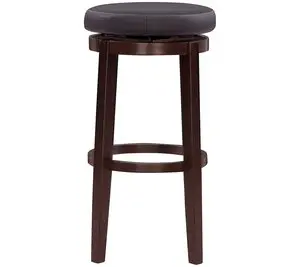 LINON Home Clea Backless Swivel Seat Bar Stool